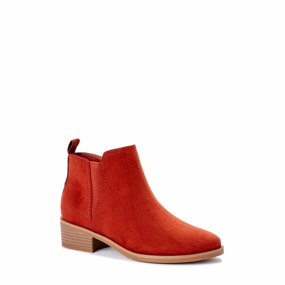 Time and Tru | Shoes | Ankle Booties Size 1 Time And Tru Burnt Orange ...